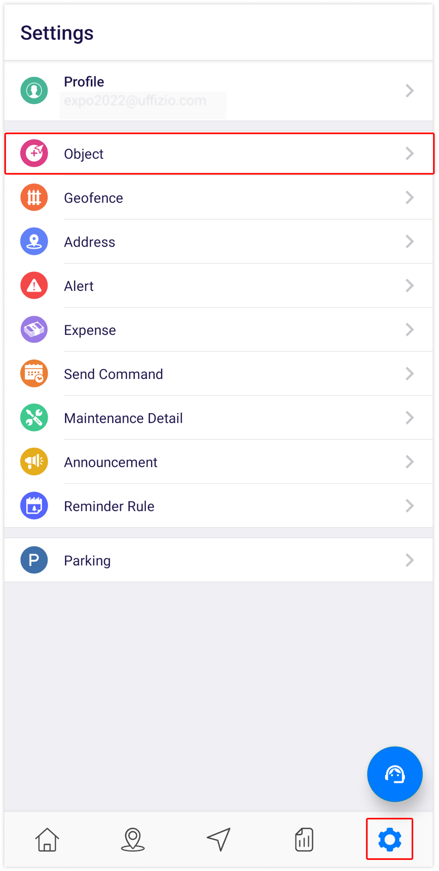 Add Object via Mobile Application